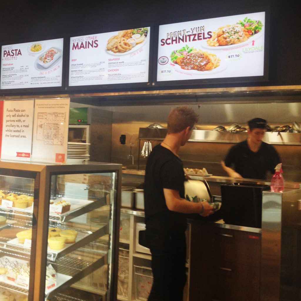 Digital Menu Boards, LCD Display Boards, Digital Menu Displays