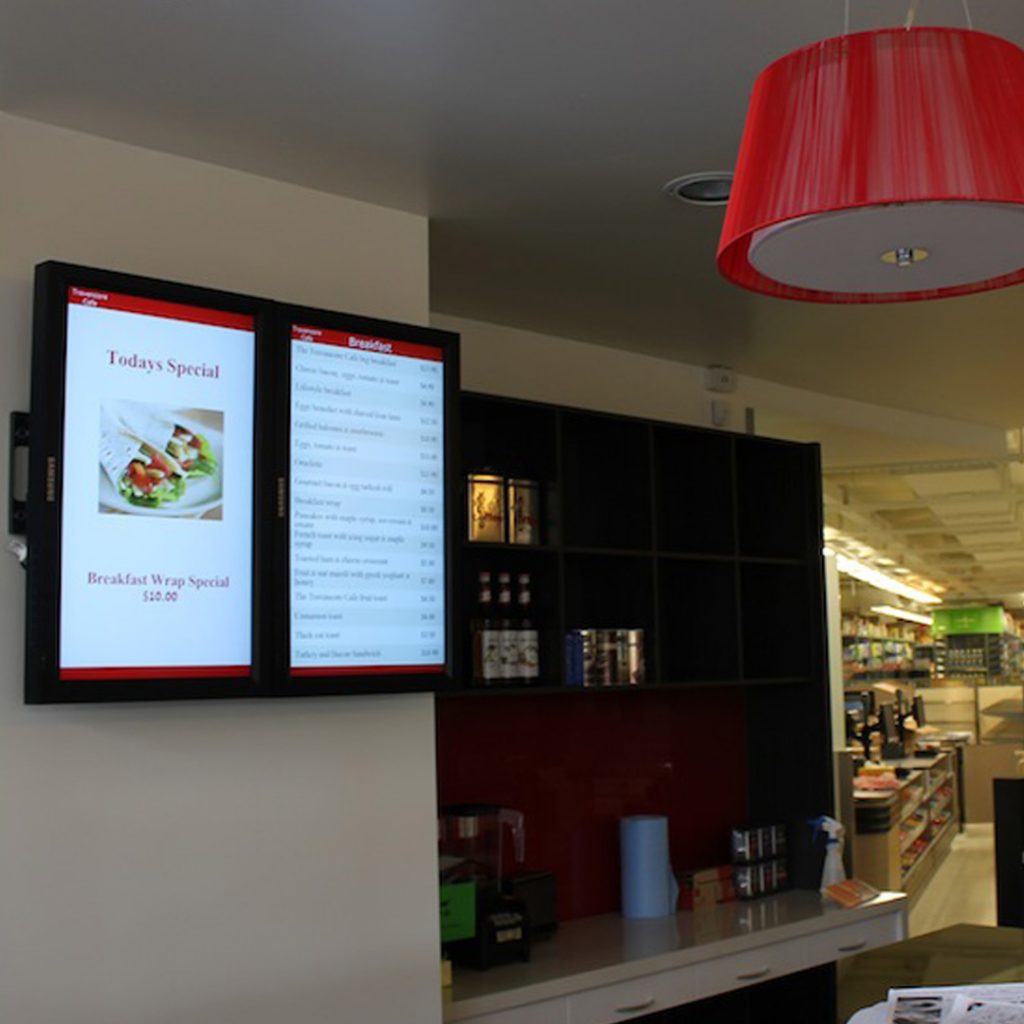Digital Menu Boards, LCD Display Boards, Digital Menu Displays