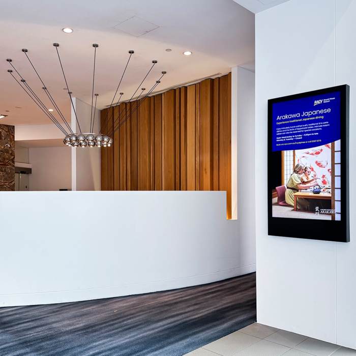 Hotel Digital Signage | Event Centre Digital Signage Solutions