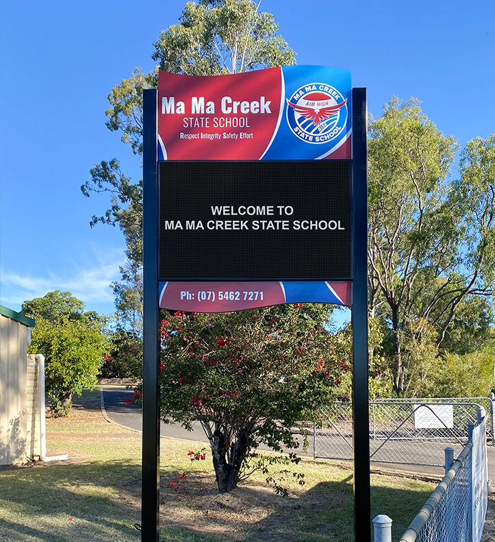 Digital School Signs Sydney, Brisbane, Melbourne and Australia