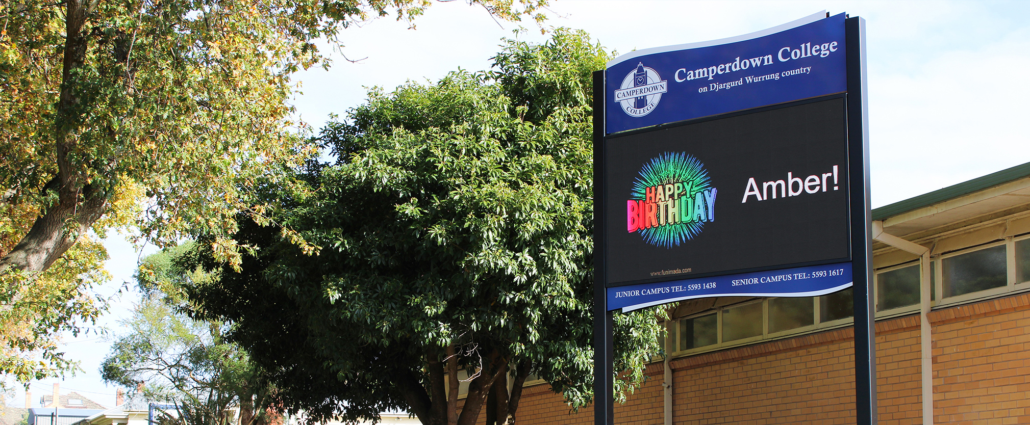 Digital School Signs Sydney, Brisbane, Melbourne and Australia